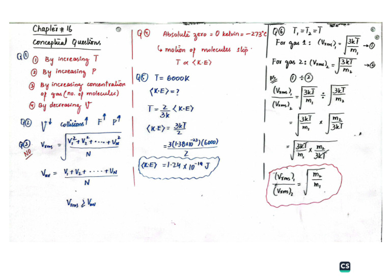 PHYSICS Chapter 16 Exercise | PDF
