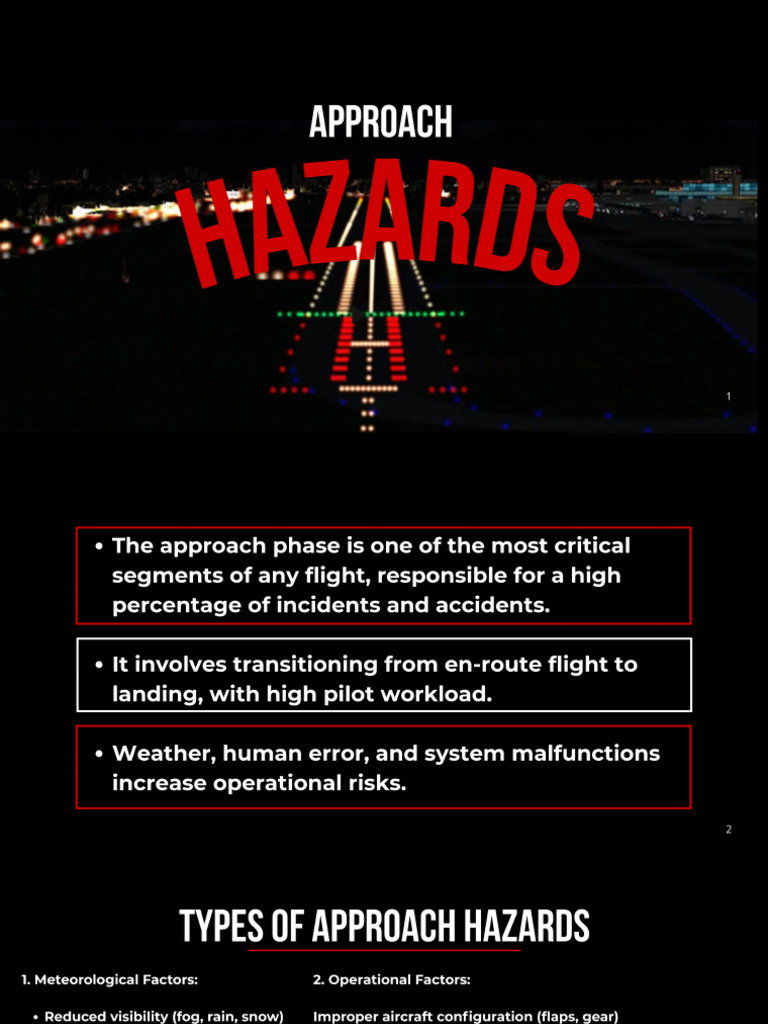 Approach Hazards | PDF