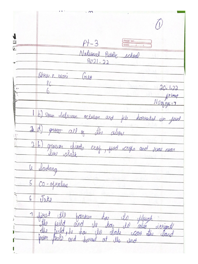 Dhruv Geo 2021-22 pt3 | PDF