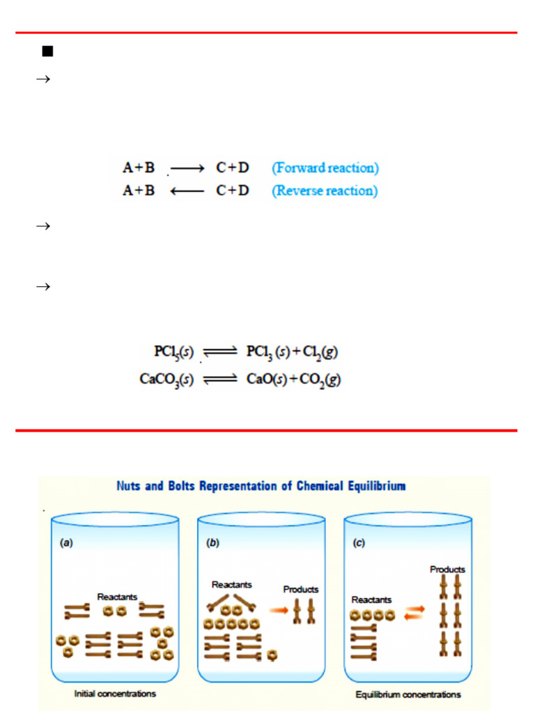 Understanding Chemical Equilibrium Concepts | PDF | Chemical ...