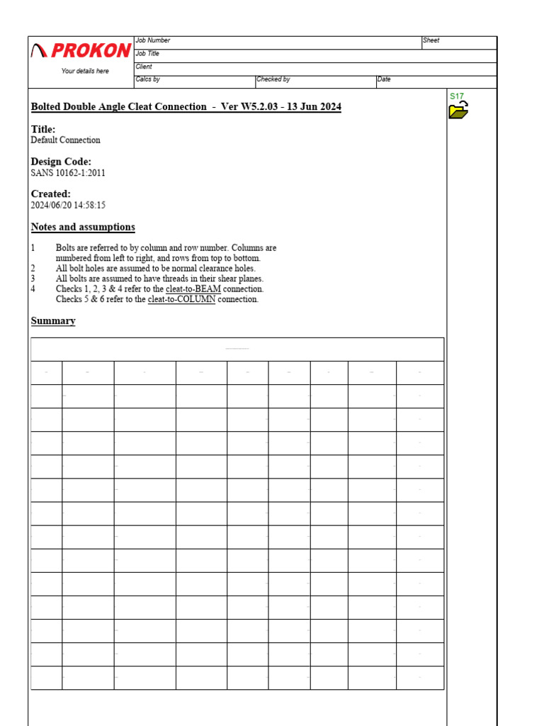 Office Beam Column Cleat Connection | PDF | Beam (Structure) | Solid ...