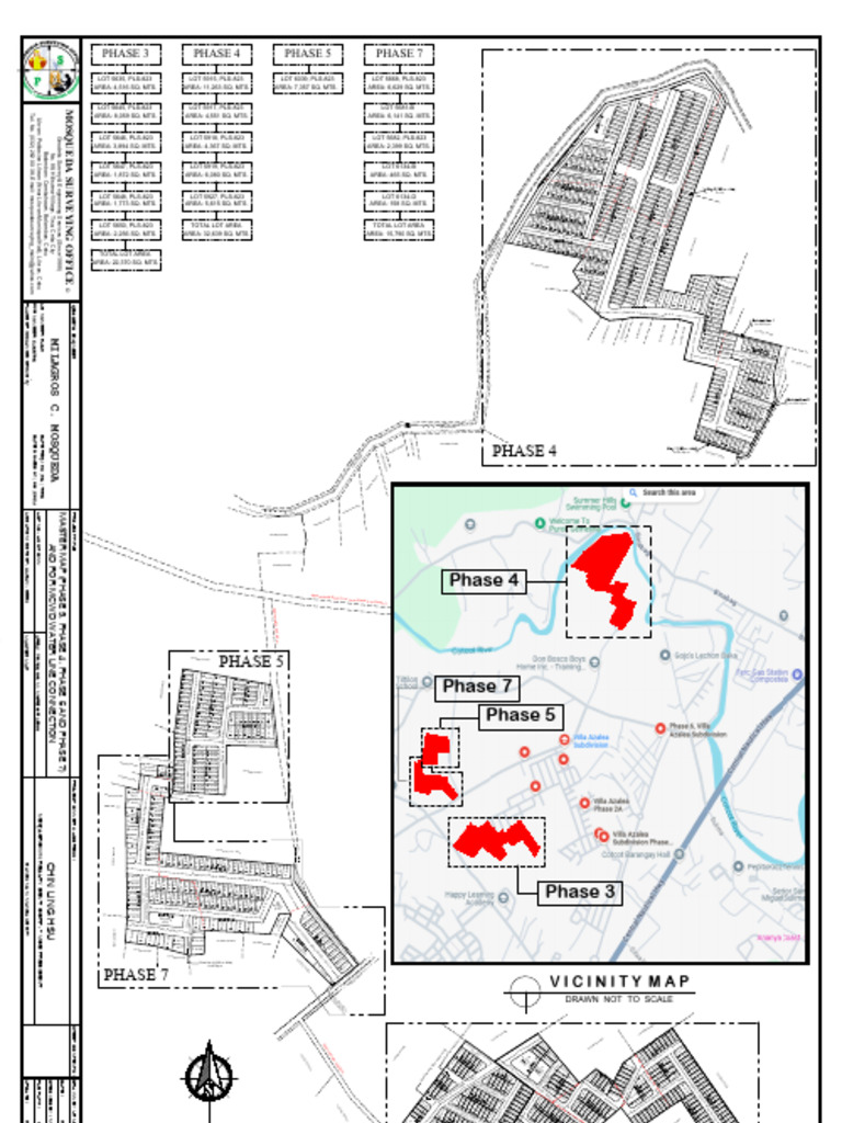 Master Map For Water Supply Page 1 | PDF