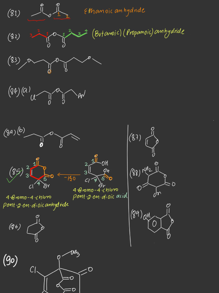 IUPAC Chemistry SKM Sir | PDF