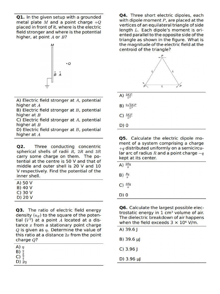 Electron Motion in Electric Fields | PDF