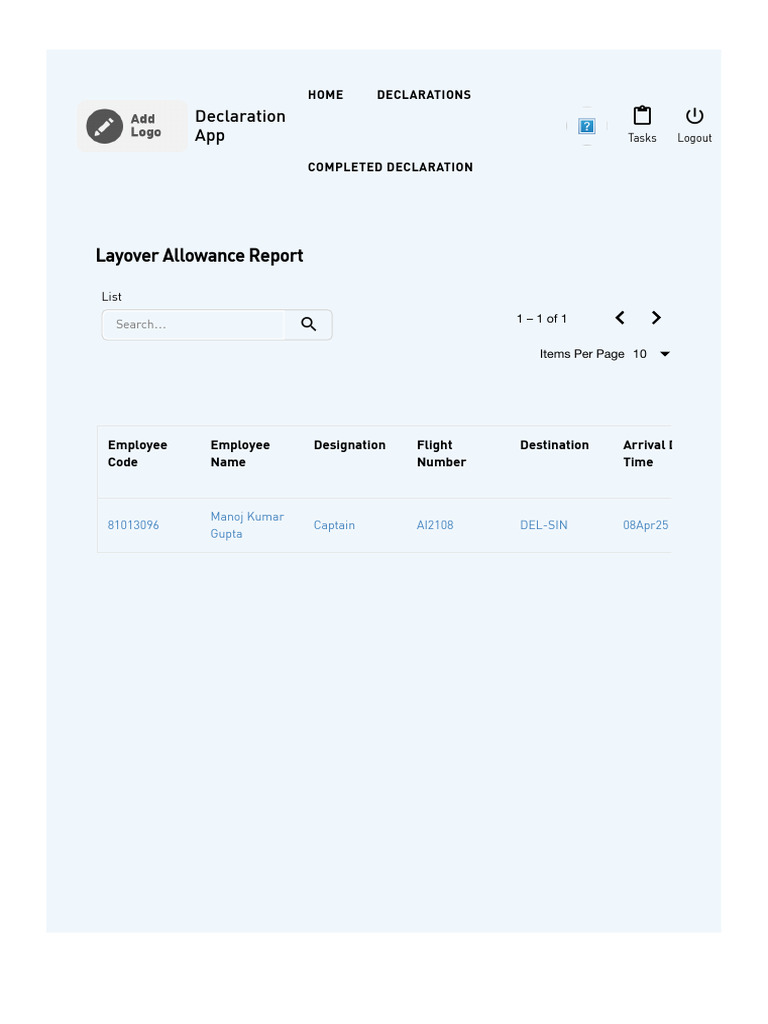 Declaration App | PDF