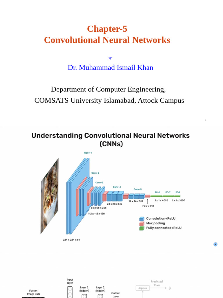 Chapter-5 Convolutional Neural Networks | PDF | Learning | Computational Science