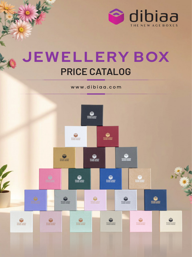 Standard Jewellery Box Price Catalog | PDF | Jewellery | Softlines (Retail)