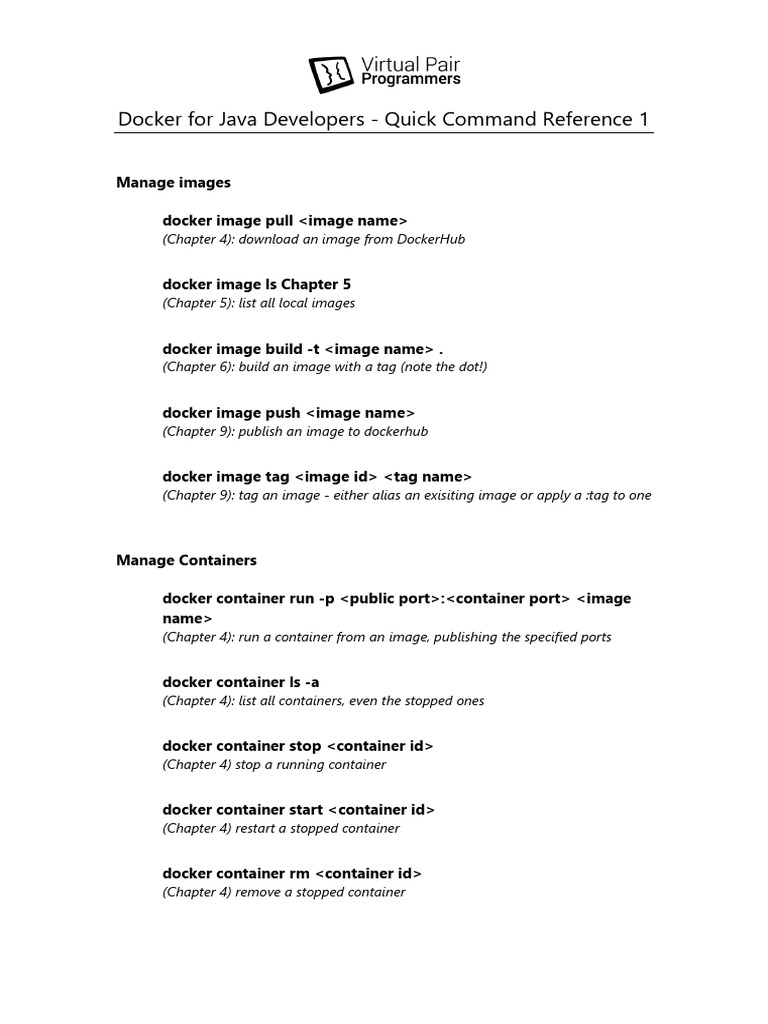Command Quick Reference2 | PDF | Unix | Computer Science