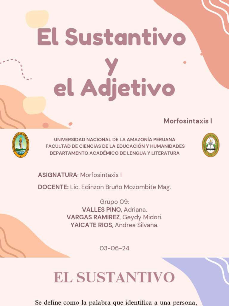 Crucigrama Gramatical Resuelto: Sustantivo y Adjetivo | PDF | Género ...
