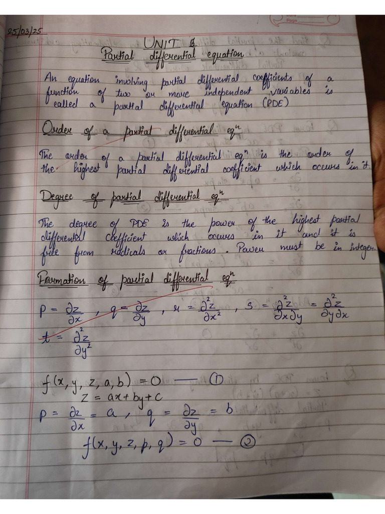 Maths Notes | PDF