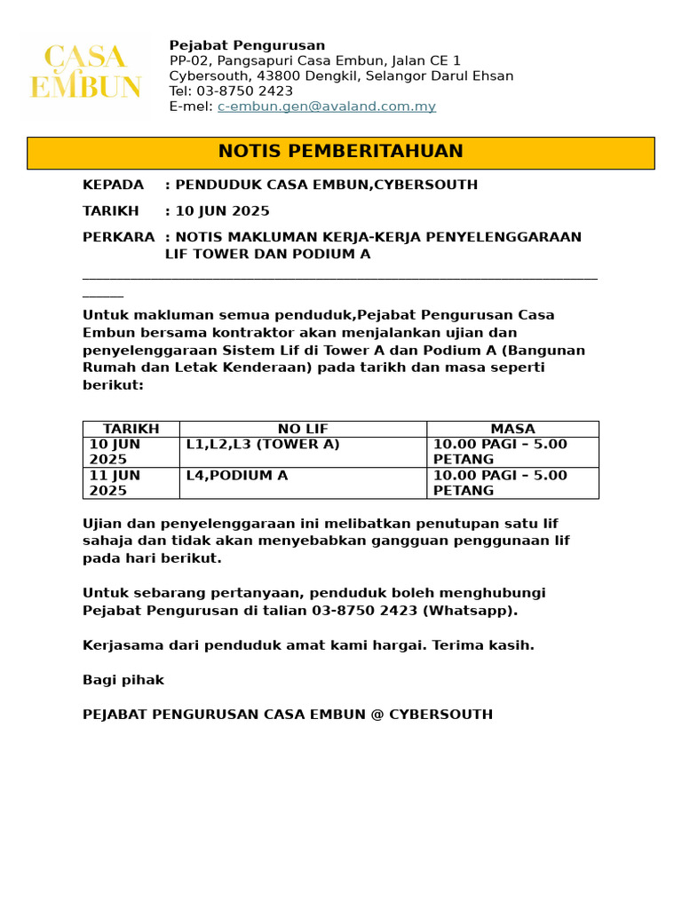 Notis Themplete Pdf