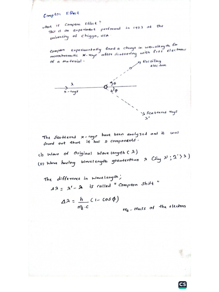Compton Effect | PDF
