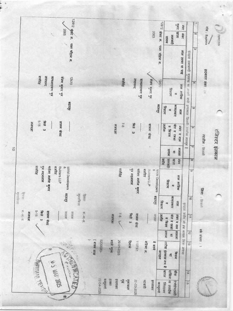 Intkal No 12812 | PDF