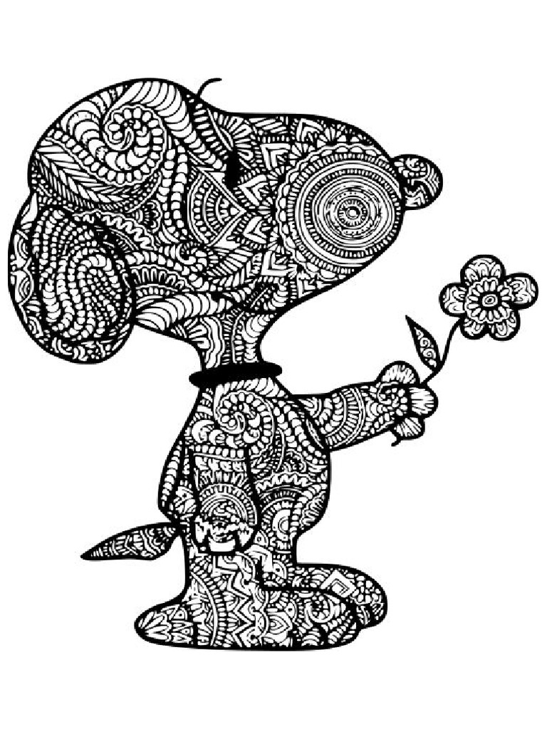 Snoopy Mandala | PDF