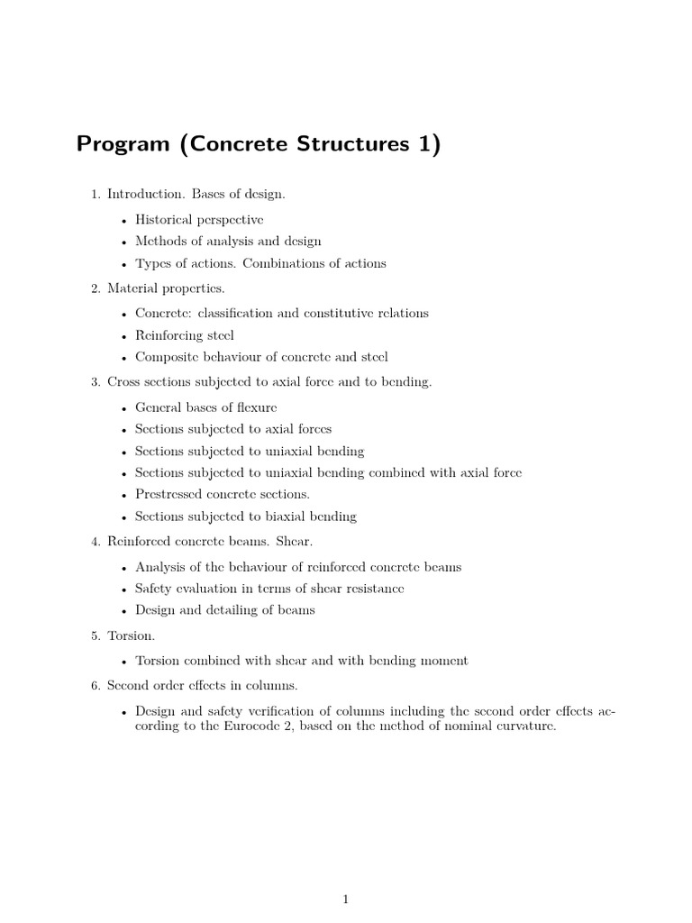 Slides Theoretical Lessons Part1 | PDF | Deformation (Engineering) | Strength Of Materials