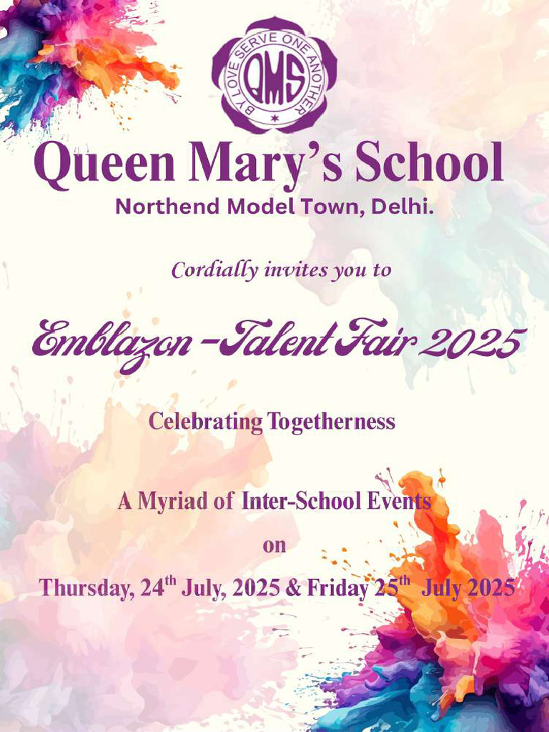 Emblazon-Talent Fair 2025 - S | PDF | Creativity