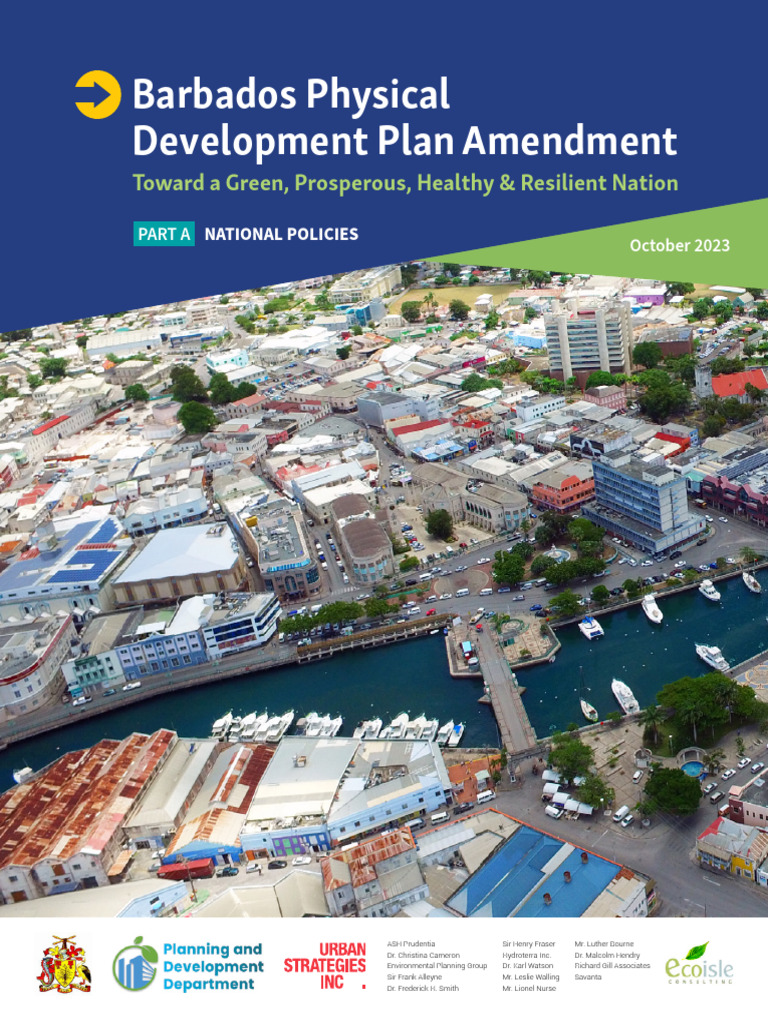 Barbados 2023 Development Plan Update | PDF | Tourism | Sustainability