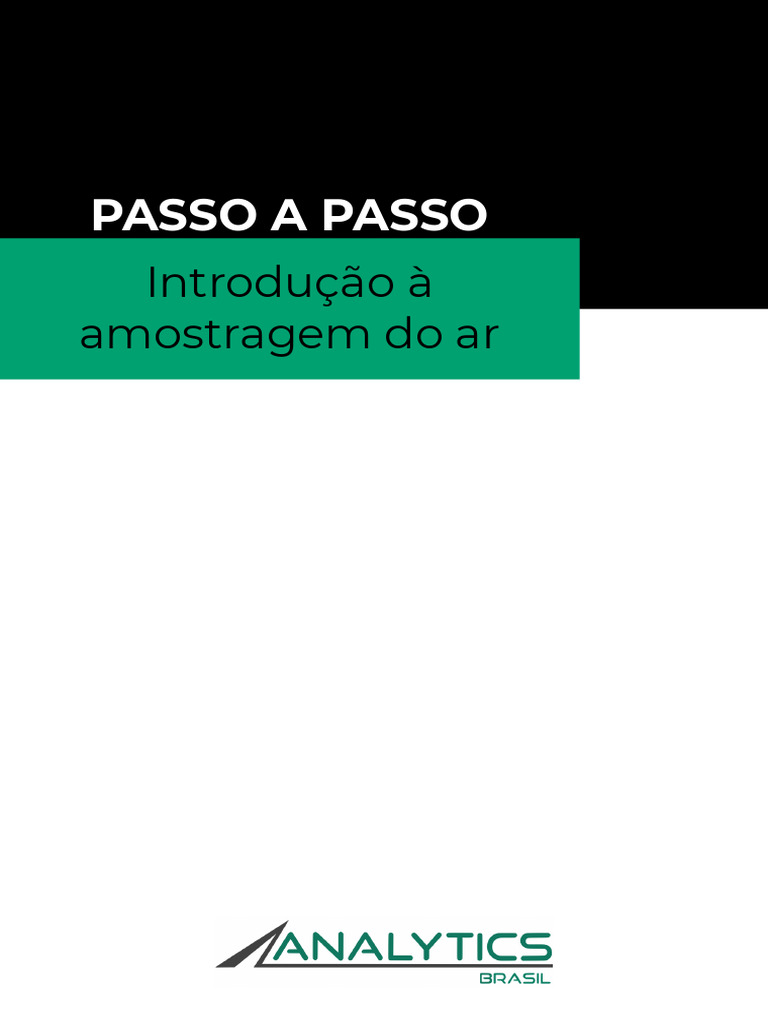 Guia Completo de Amostragem de Ar | PDF | Bomba | Calibração