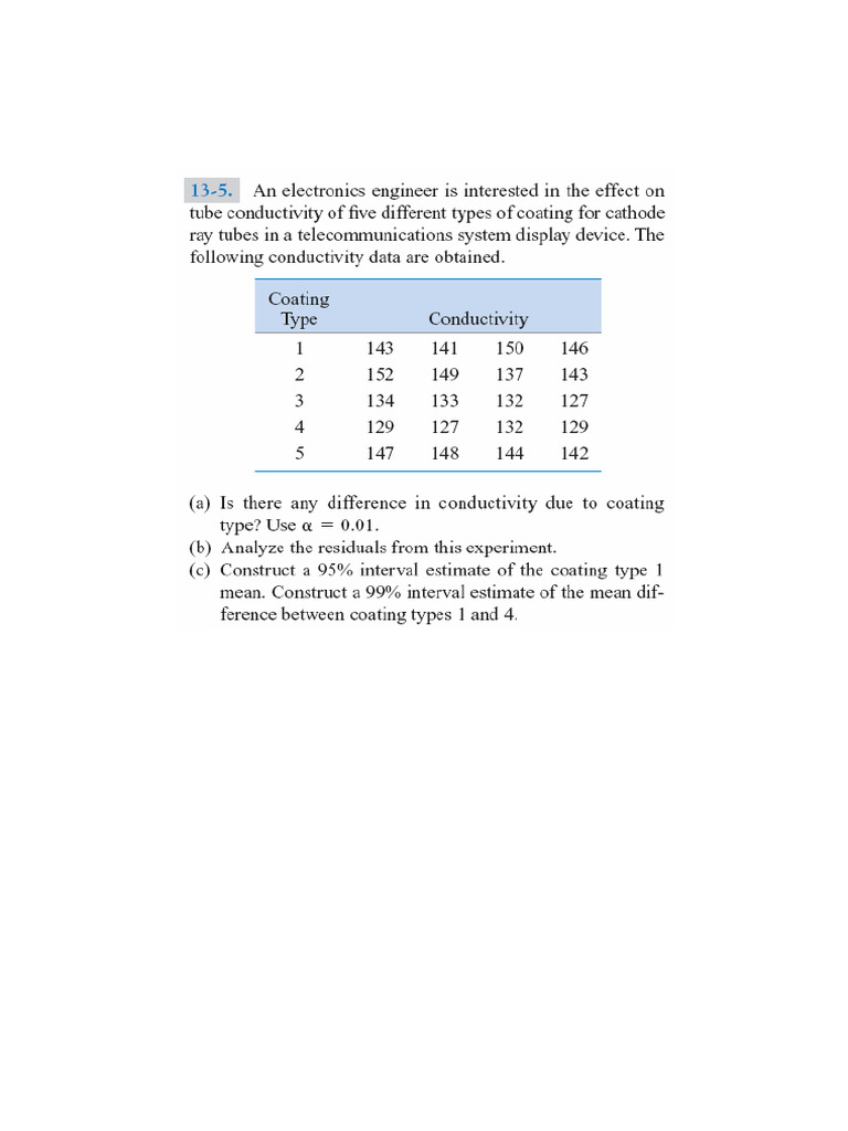 Ch13 Exercises | PDF