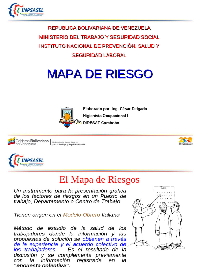 Mapa de Riesgo | PDF | Seguridad y salud ocupacional