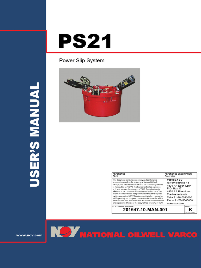 PS21 Operation Manual | PDF | Safety | Pipe (Fluid Conveyance)