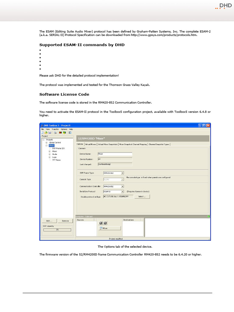 52-8572 ESAM-II Protocol Interface Specifications en | PDF | License | Software