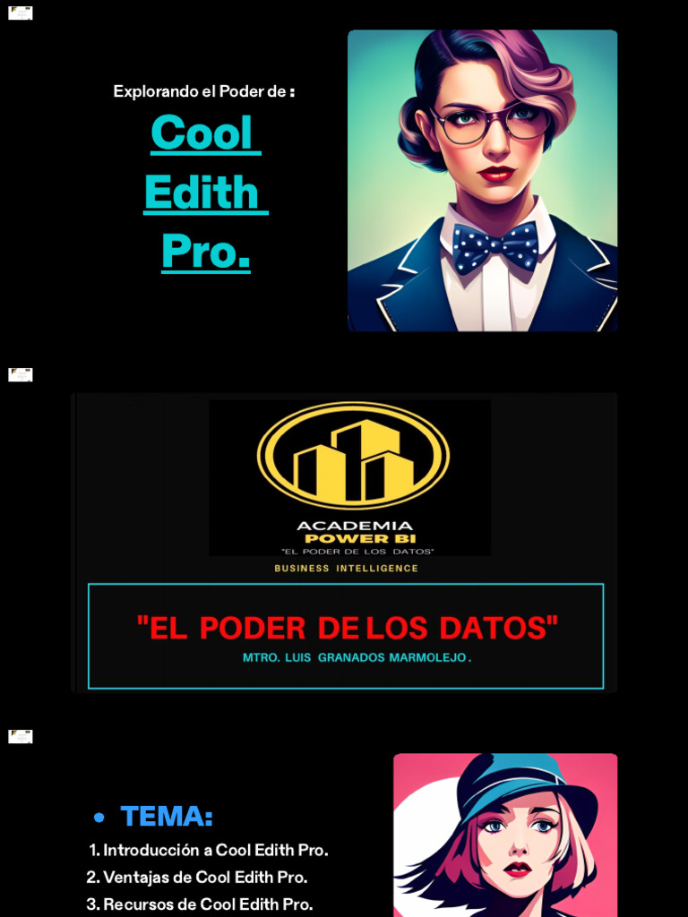 Explorando El Poder de Cool Edith Pro PoBI | PDF