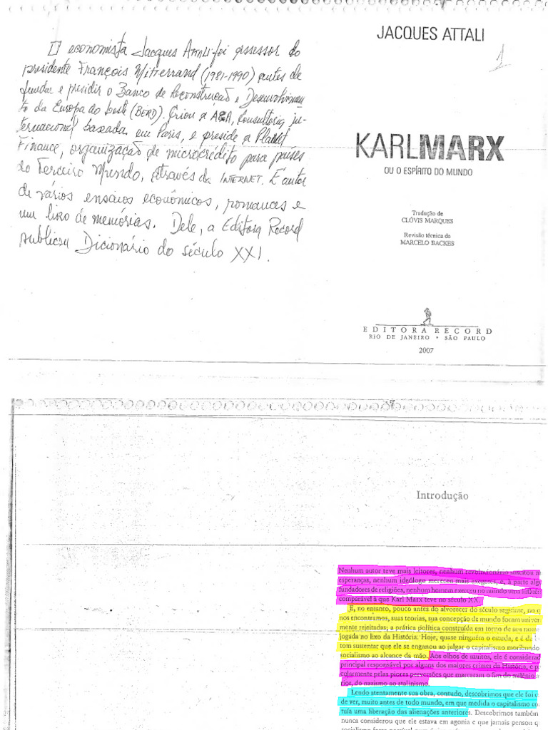 Karl Marx: Legado e Influência Histórica | PDF | Karl Marx | Socialismo