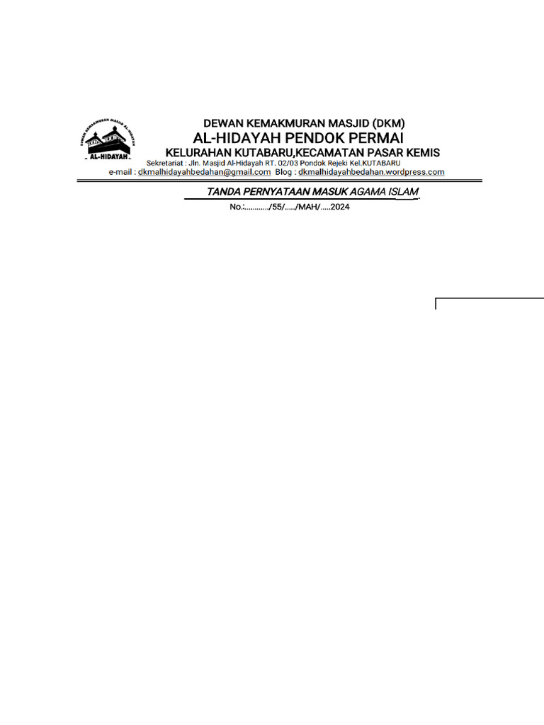 Amplop Surat - Mesjidpdf | PDF