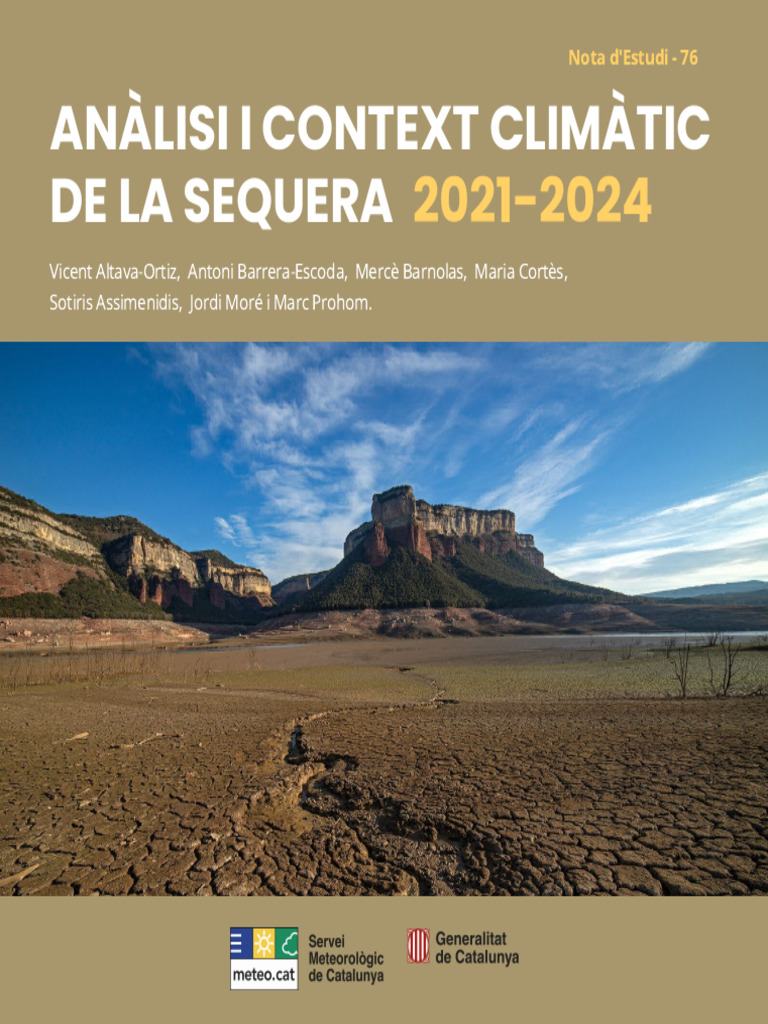 Anàlisi I Context Climàtic de La Sequera 2021-2024 | PDF