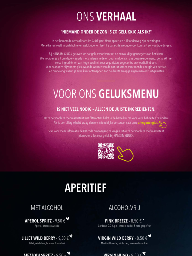 Amsterdam Rembrandtplein Menu NL | PDF