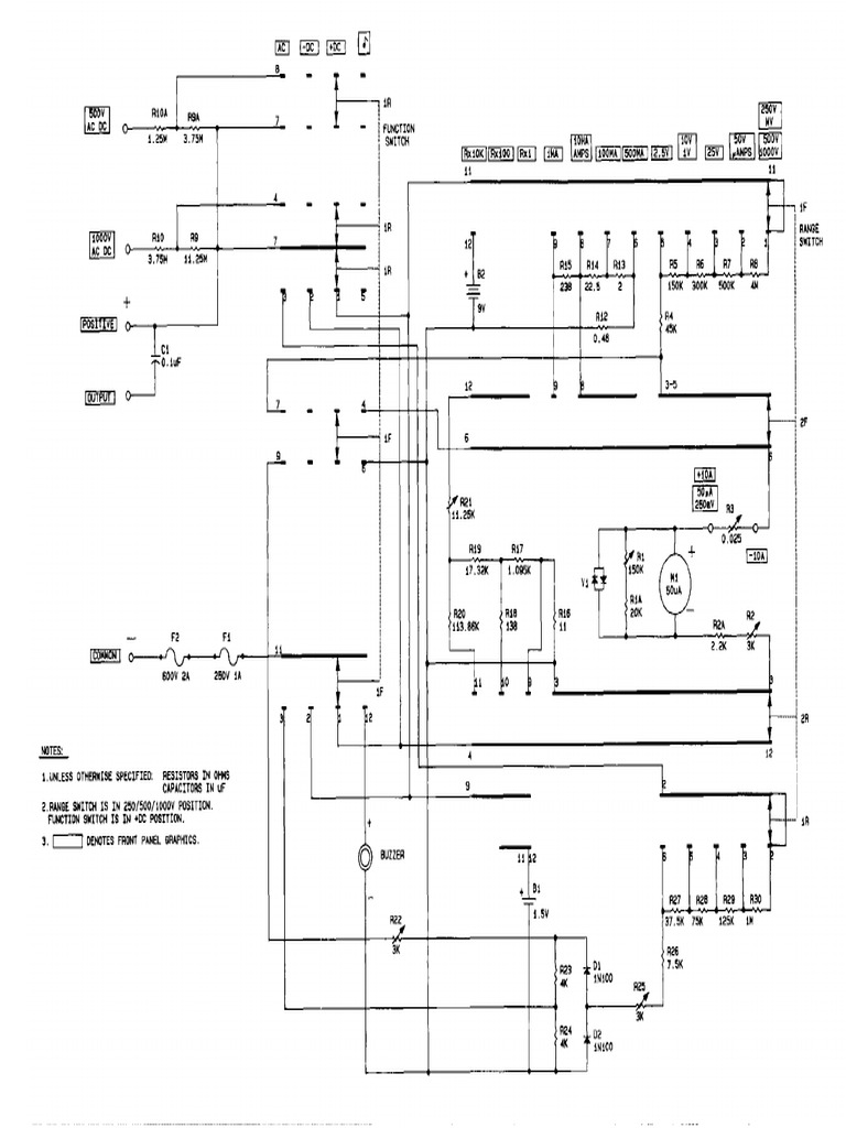 Simpson 260-8xi Schematic | PDF