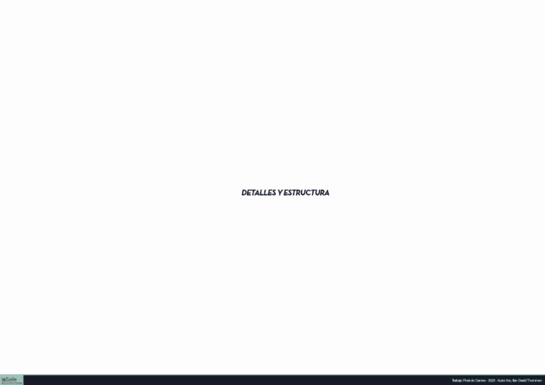 A33 - Caratula Detalles y Estructura | PDF