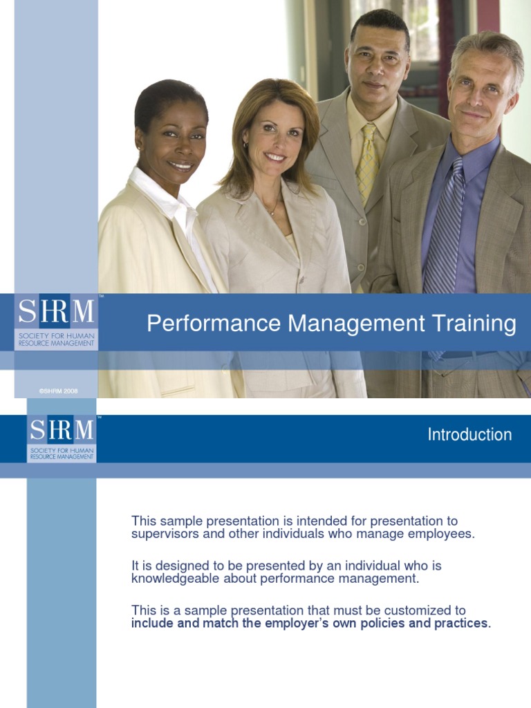 Performance Management Training | Performance Appraisal | Goal Setting