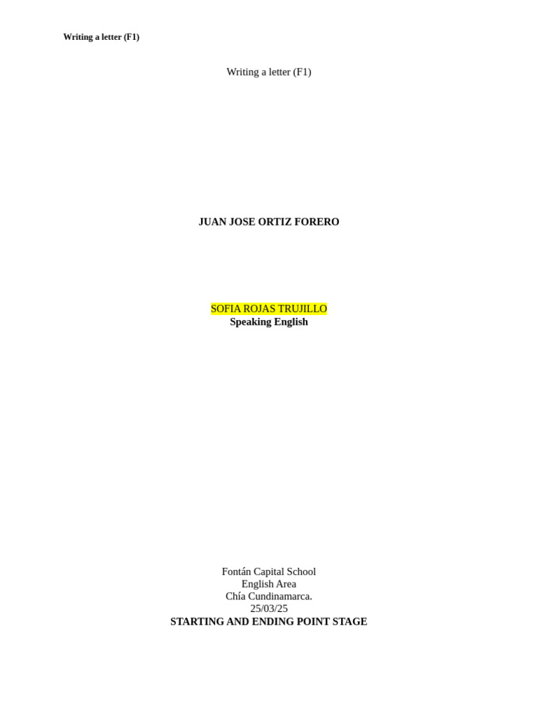 Understanding Letter Writing Basics | PDF