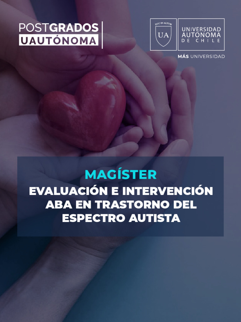Magíster en ABA para TEA | PDF | Autismo | Comportamiento