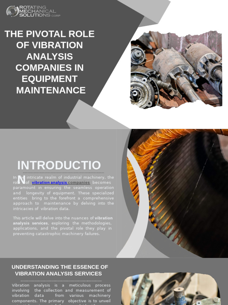 Vibration Analysis Companies | PDF | Mechanical Engineering