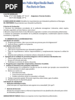 Formato de Rol de Aseo | PDF