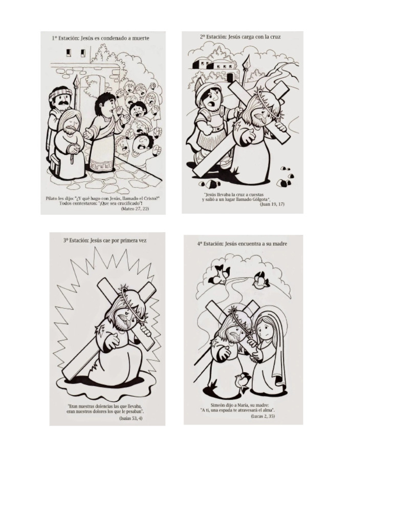Estaciones Del Via Crucis 2025 I | PDF
