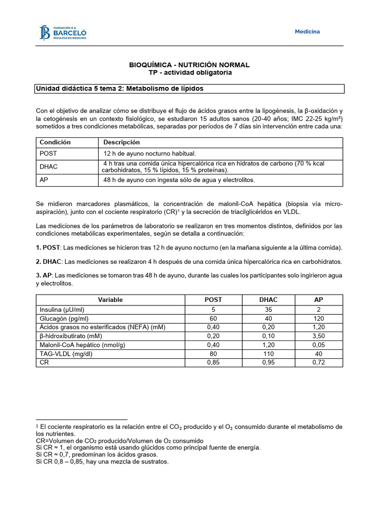 Tarea Obligatoria (UD5 Tema 2) (2025) | PDF | Glucólisis | Ciclo del ácido cítrico