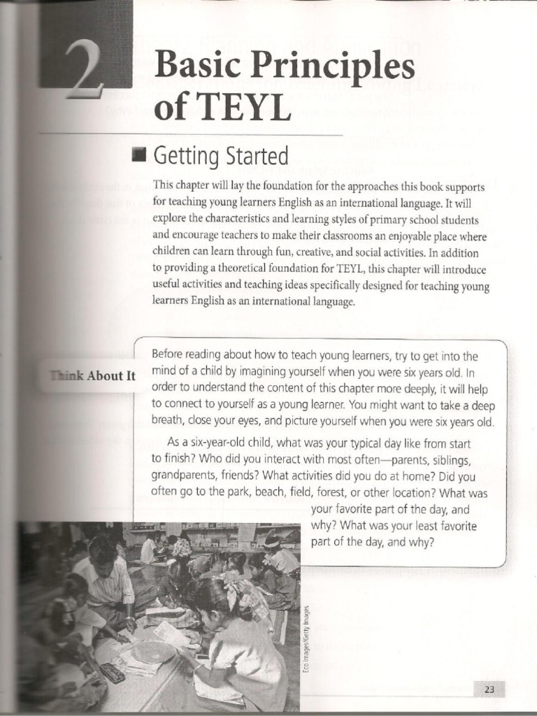 Teaching Young Learners English CH2 | PDF