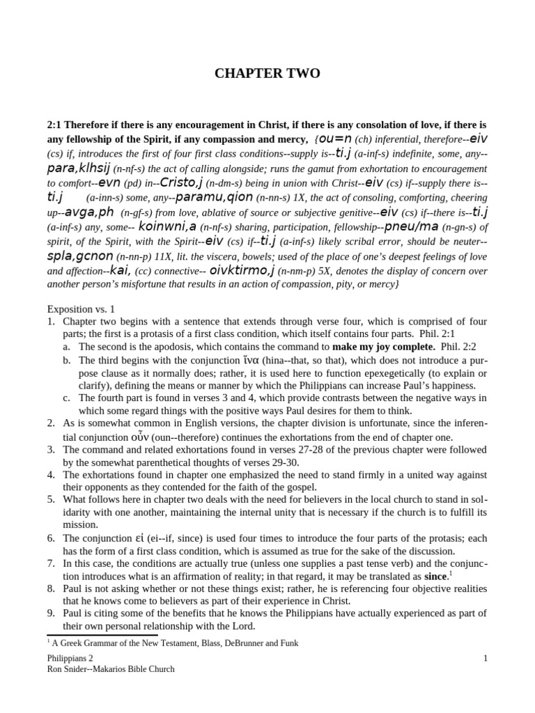 Philippians 2 | PDF | Paul The Apostle | Jesus