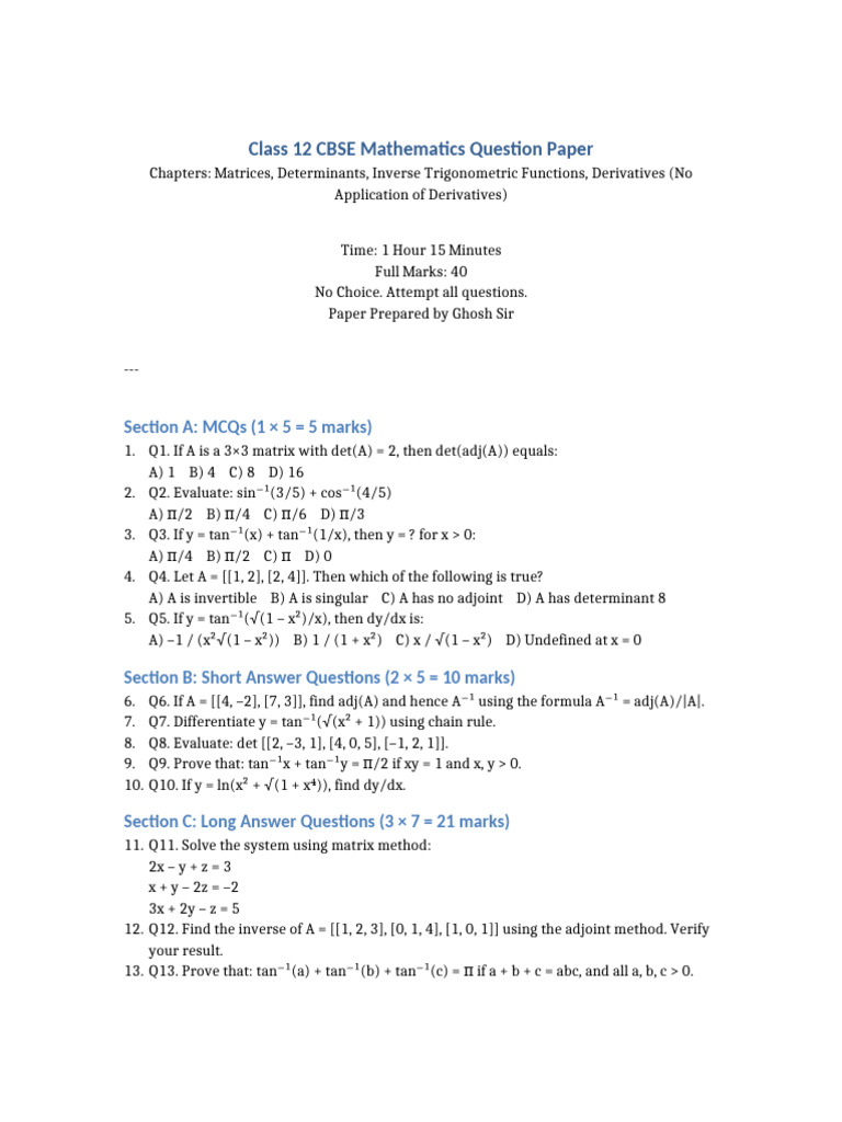 Updated Prisha Paper With Q18 | PDF