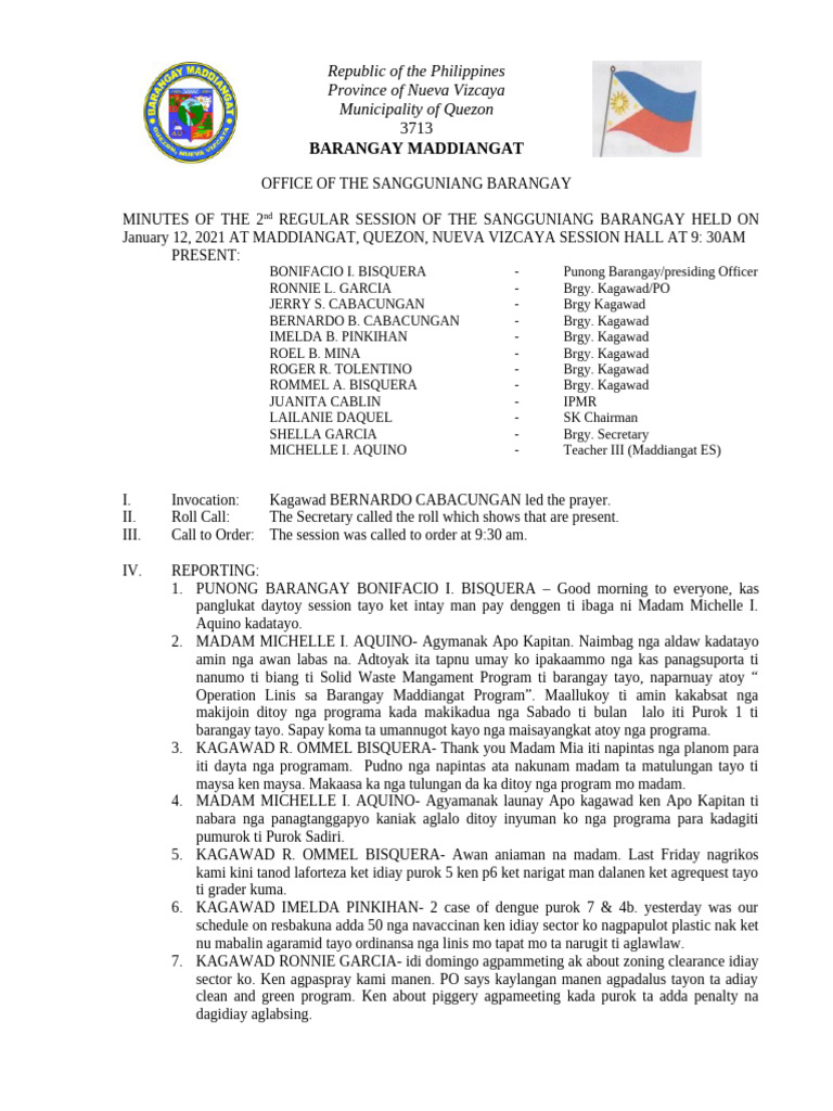 19th Regular Session 2022 Pdf
