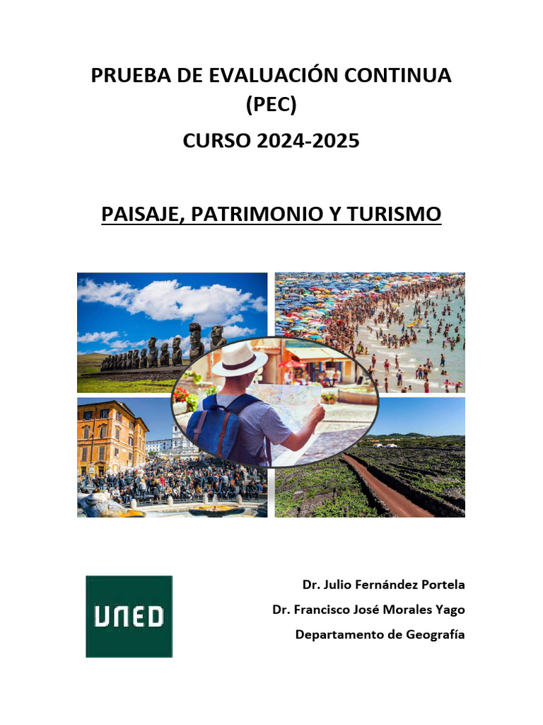 PEC 2024 - 2025 - Compressed | PDF | Turismo | España