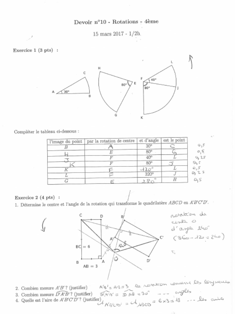 Math Rotations-College | PDF