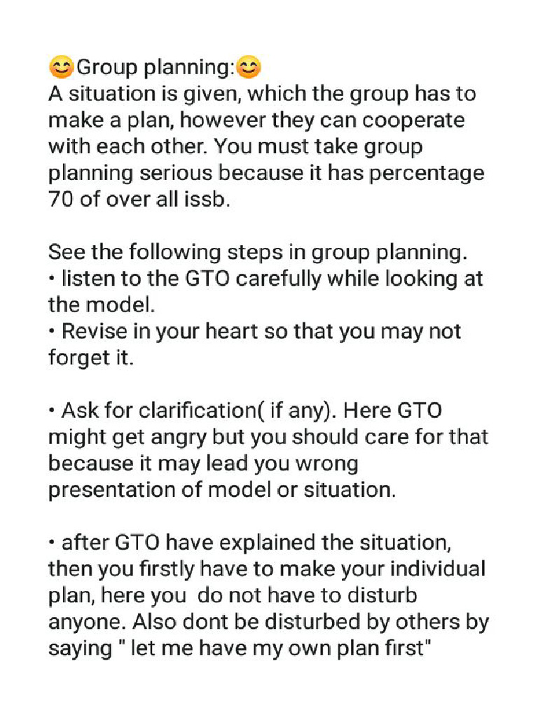 Group Plan Tips | PDF