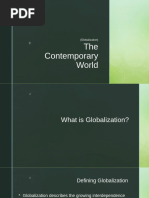 The Contemporary World | PDF