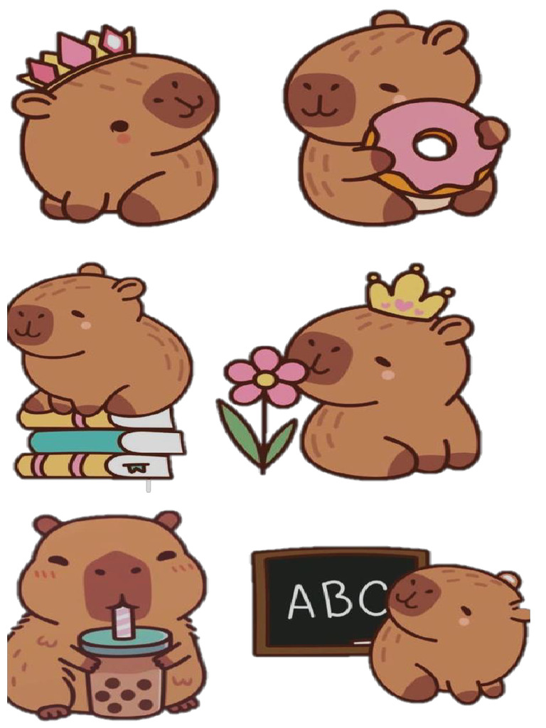 Stikers para El Centro Capibara Libros Mariana | PDF