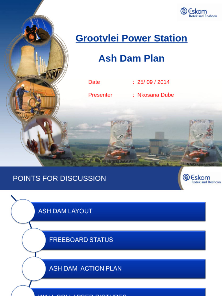 Grootvlei Ash Dam Plan 14 09 2014 | PDF